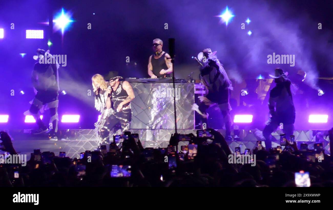 West Hollywood, California, USA 2nd June 2024 Singer Kylie Minogue ...