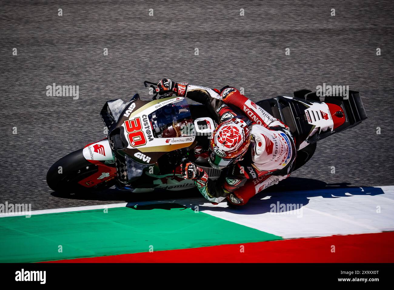 Takaaki Nakagami, LCR Honda, during the MotoGP race in Mugello Circuit of the Gran Premio d ...