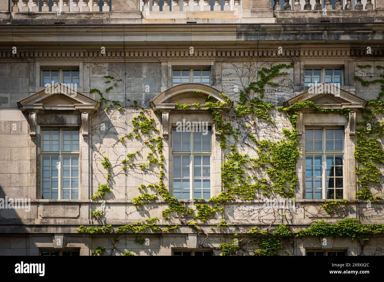 Historic building facade in Berlin, Germany Stock Photo - Alamy