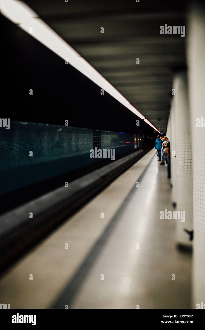 Metro station at Budapest Stock Photo - Alamy