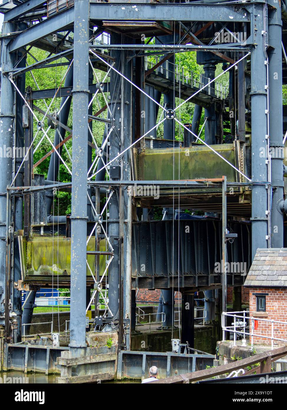 One of the Seven Wonders of the Waterways. The Anderton Boat Lift is a ...