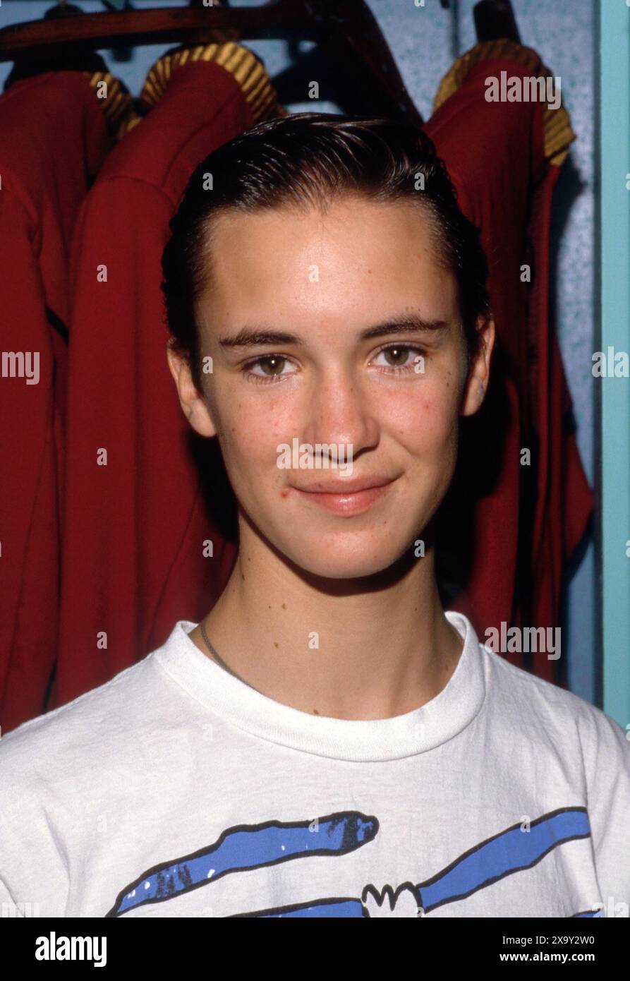 Wil Wheaton at Universal Studios on August 25, 1988 in Universal City ...