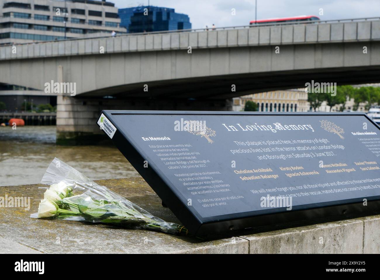 London Bridge, London, UK. 3rd June 2024 The London Bridge terror ...