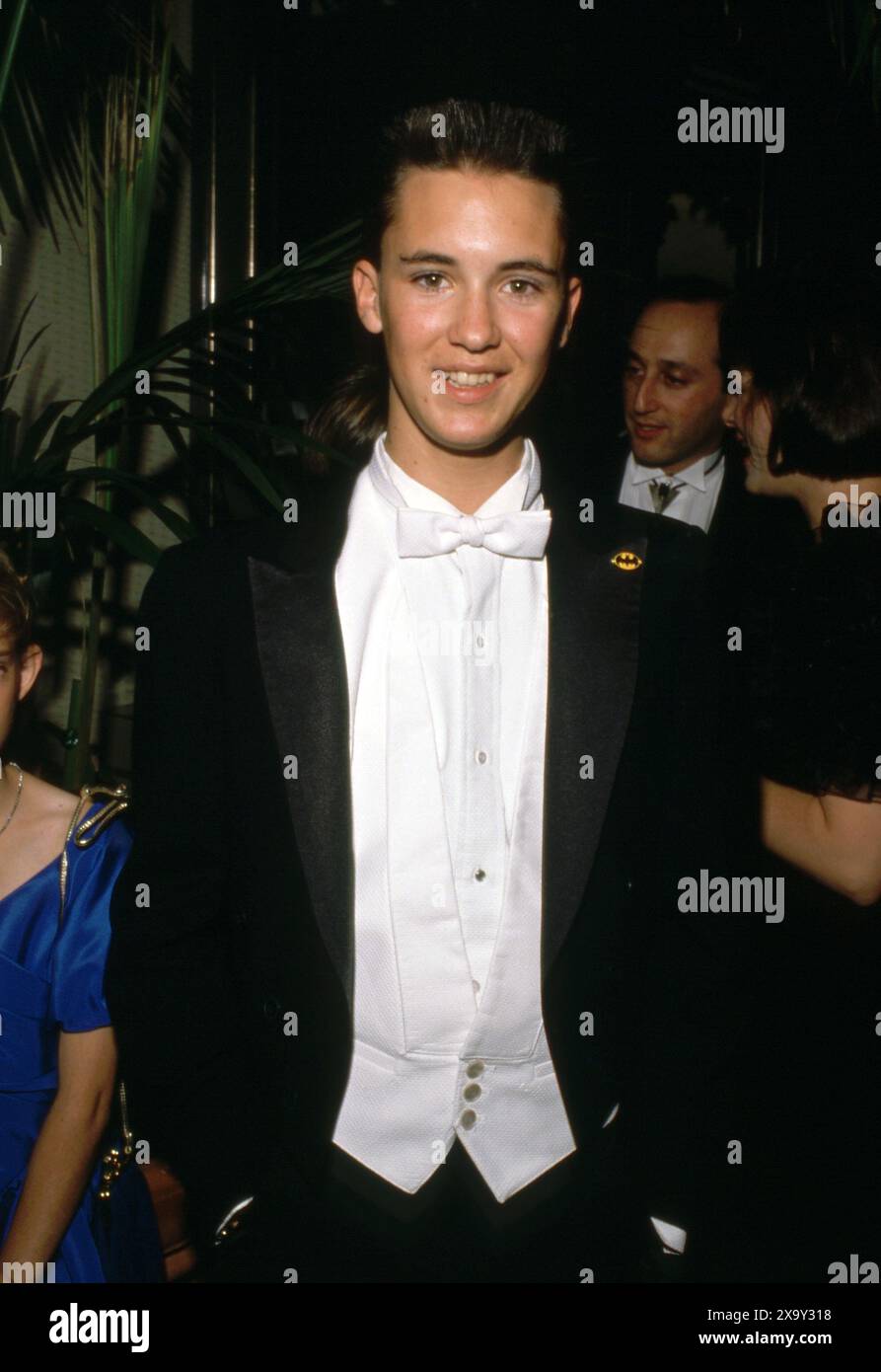 Wil Wheaton Circa 1980's Credit: Ralph Dominguez/MediaPunch Stock Photo ...