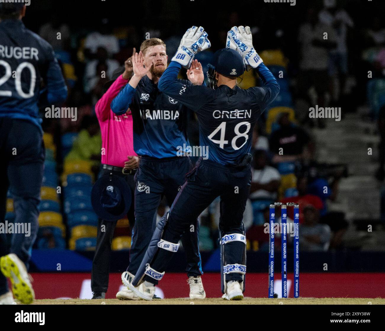 Bridgetown, Barbados. 03rd June, 2024. ICC T20 World Cup 2024 - Oman v ...