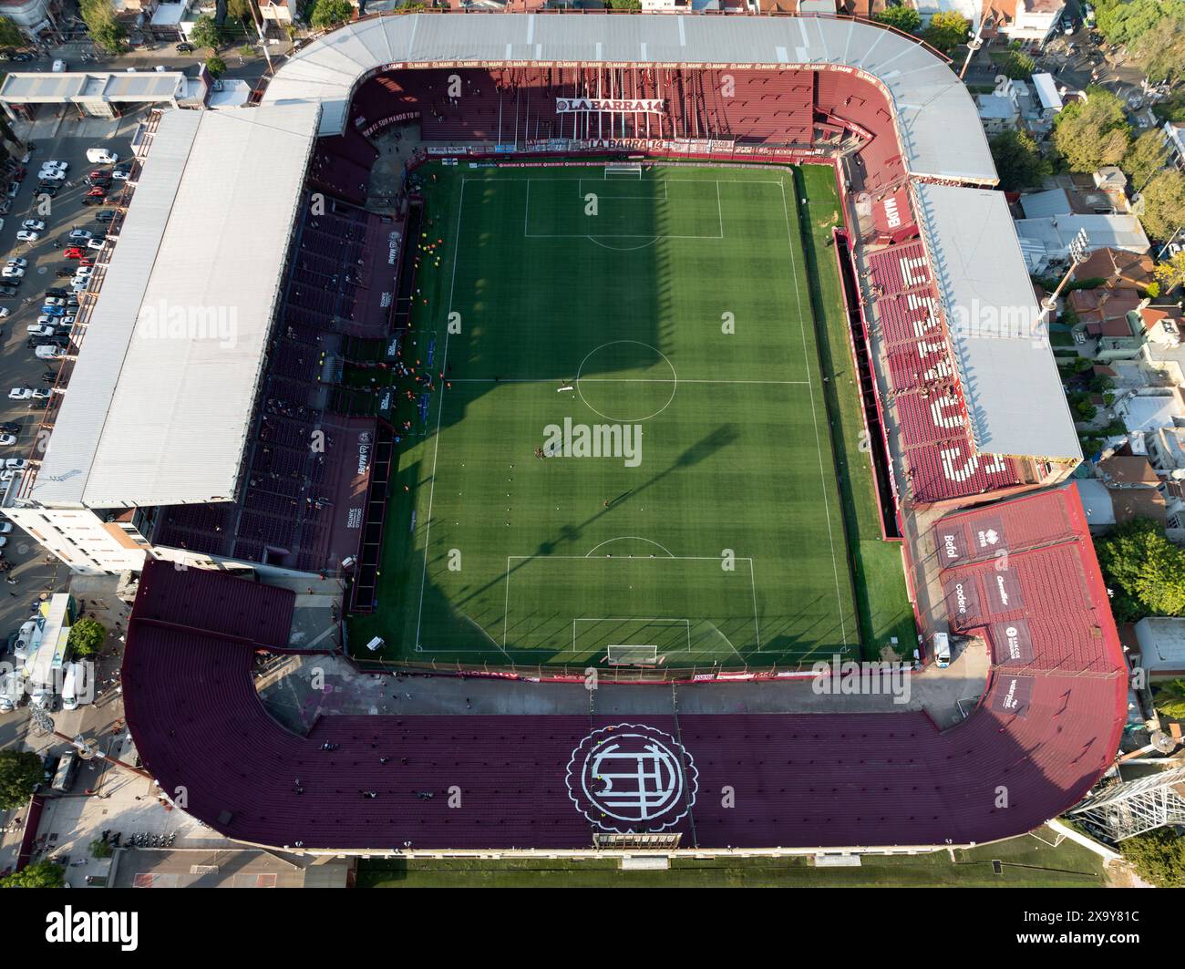Buenos Aires, Argentina, Marzo 4, 2023: Aerial photography of the ...