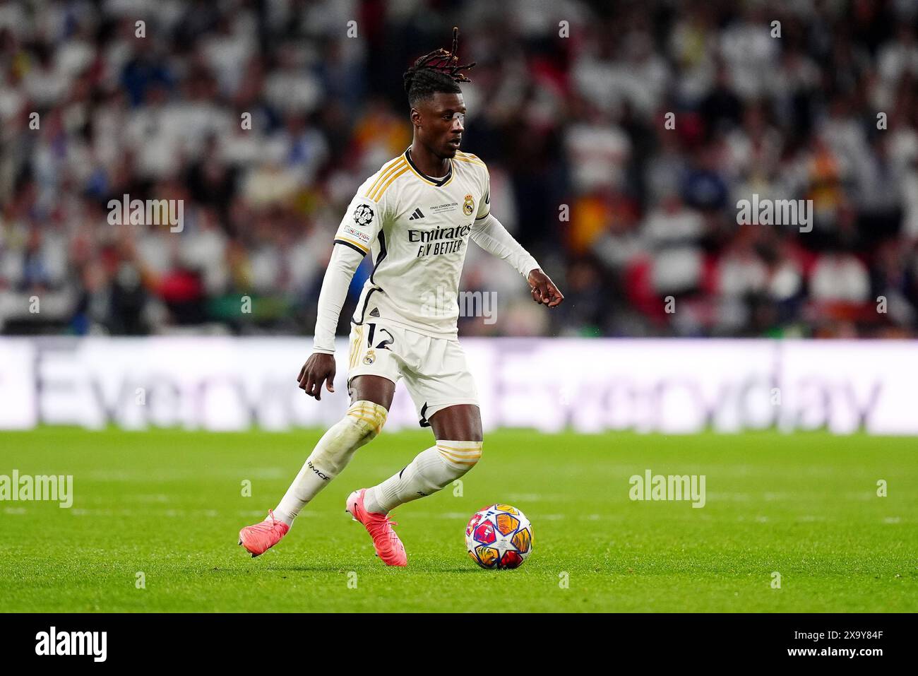 Real Madrid's Eduardo Camavinga during the UEFA Champions League final ...