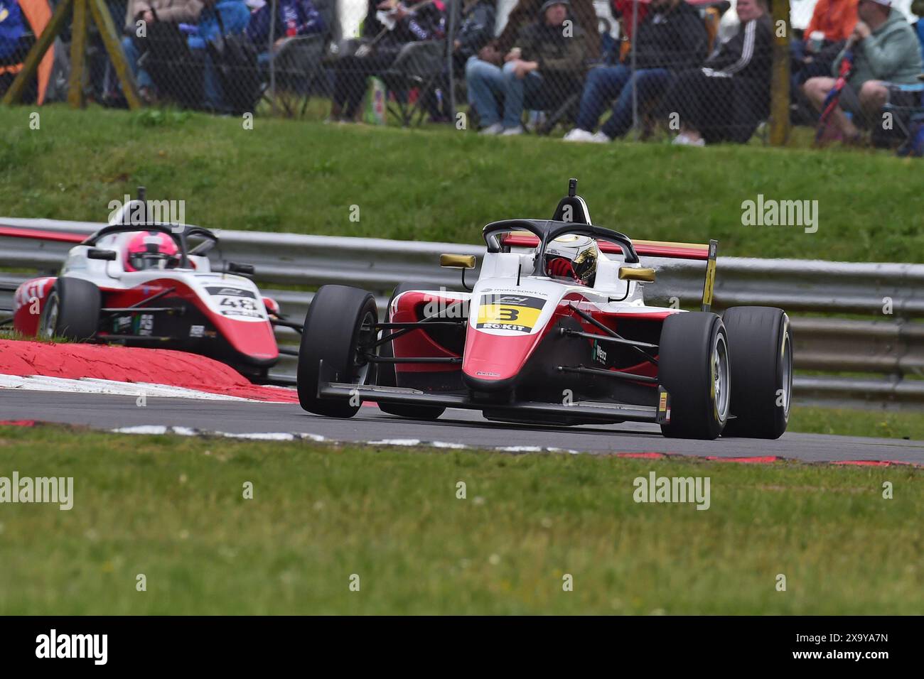 Nina Gademan, Fortec Motorsport, ROKiT F4 British Championship ...