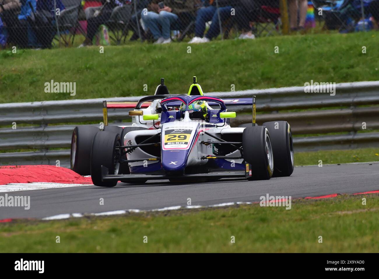 August Raber, Xcel Motorsport, ROKiT F4 British Championship, certified ...