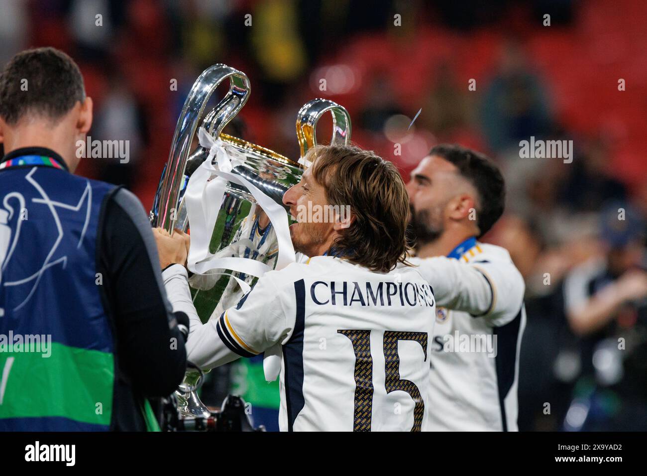 Luka Modric during Champions League 2024 final game between Borussia ...