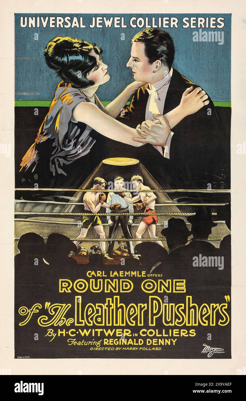 Old film poster - Carl Laemmle - The Leather Pushers (Universal Film ...