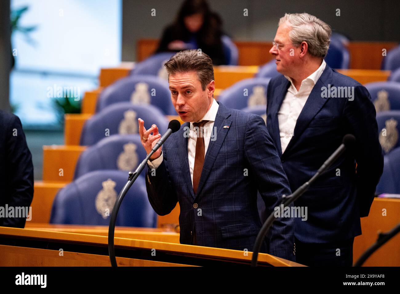 THE HAGUE, NETHERLANDS - FEBRUARY 13: Chris Stoffer (SGP) during the ...