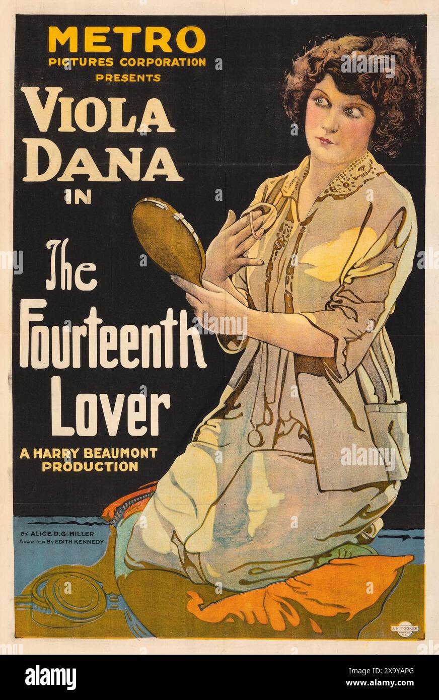 Old film poster - The Fourteenth Lover (Metro, 1922) Viola Dana Comedy ...