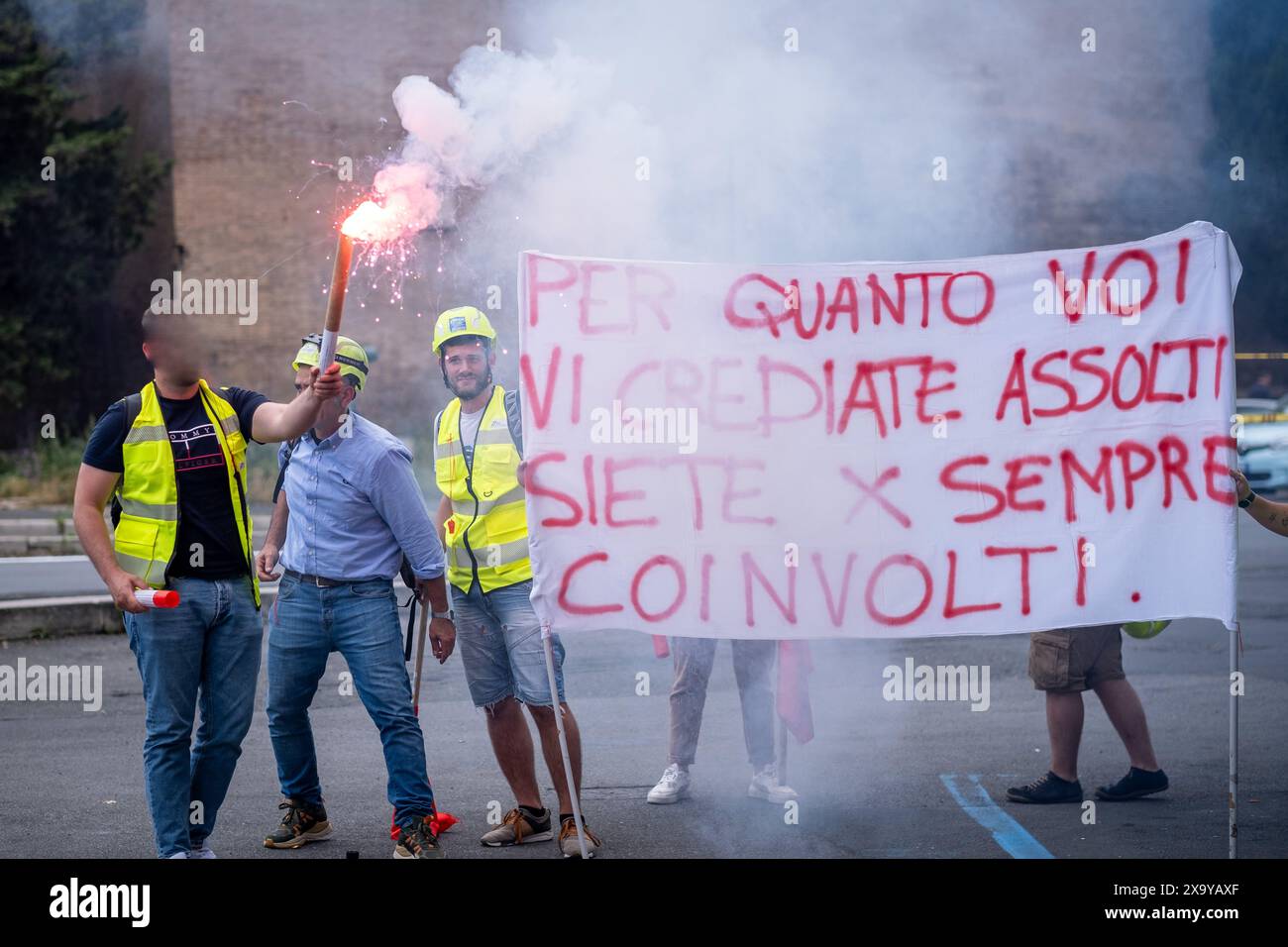 Rome, Rm, Italy. 3rd June, 2024. Workers from all over Italy gather in ...