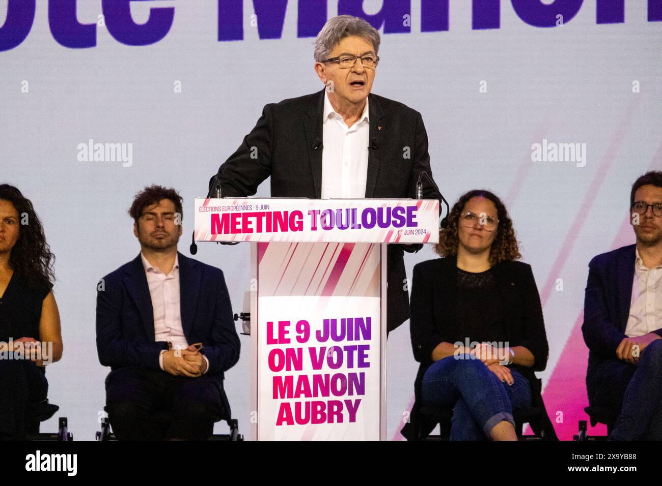 Speech by Jean-Luc Melenchon at the campaign meeting for the European ...