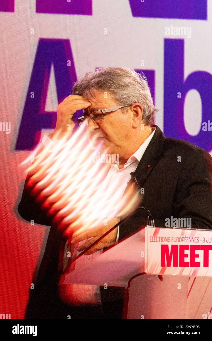 Speech by Jean-Luc Melenchon at the campaign meeting for the European ...