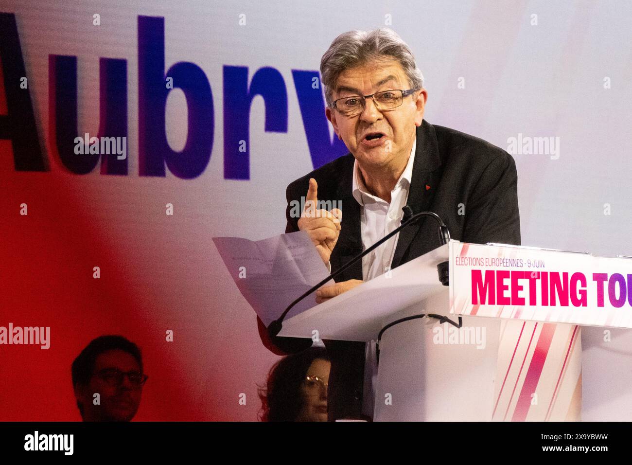 Speech by Jean-Luc Melenchon at the campaign meeting for the European ...
