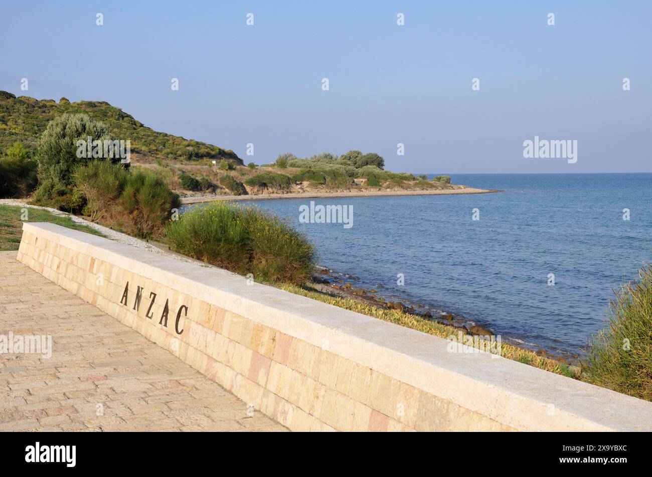 Anzac Cove and Aegian Sea, Gallipoli Peninsula, Canakkale Province ...