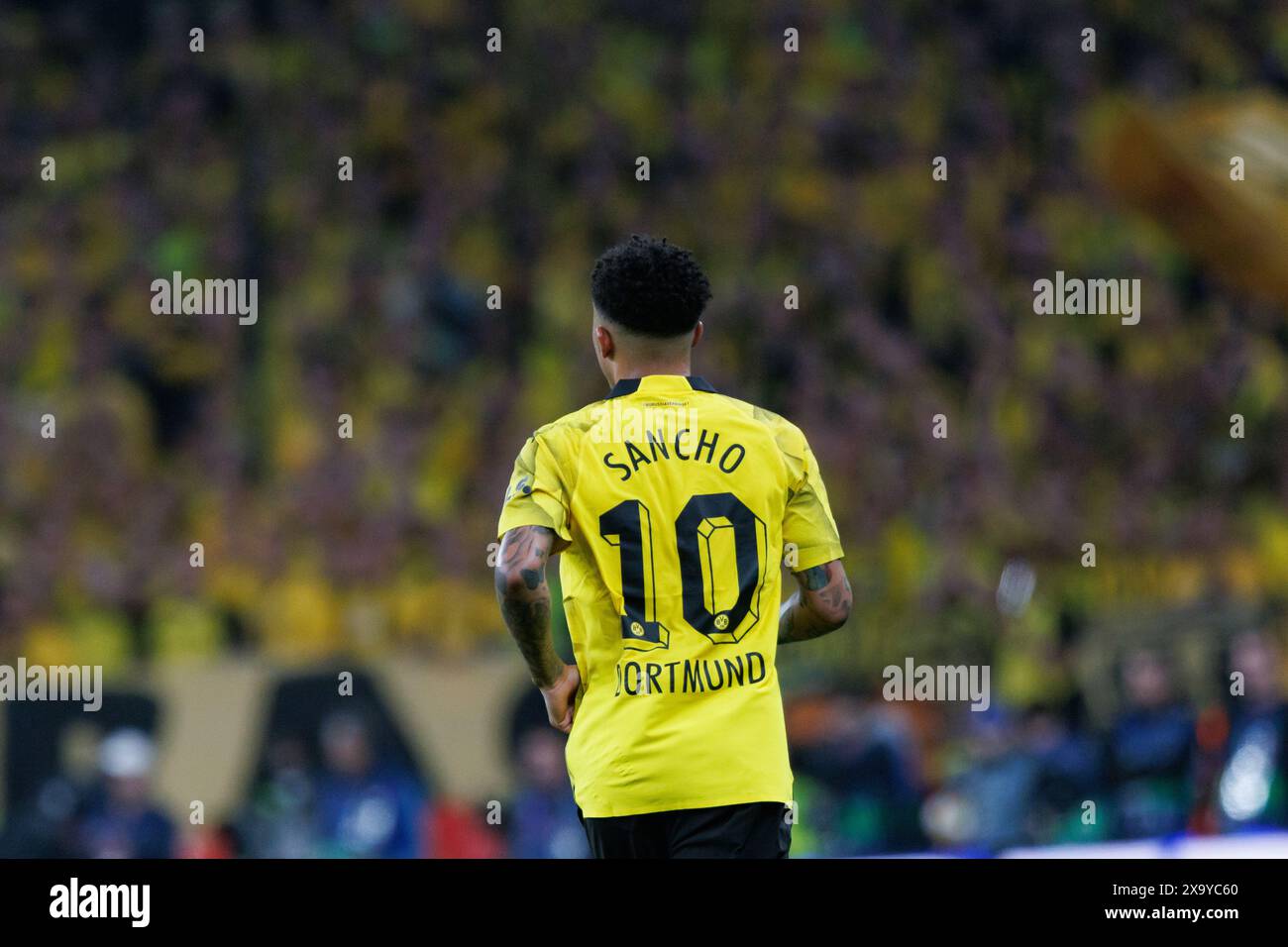 Jadon Sancho during Champions League 2024 final game between Borussia ...