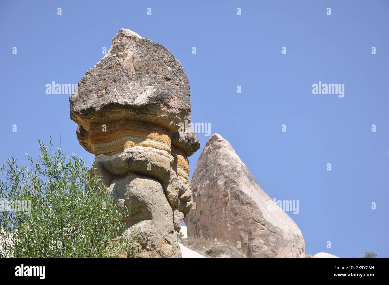 Fairy Chimneys, Red Rose Valley, Cappadocia, Goreme, Nevsehir Province ...