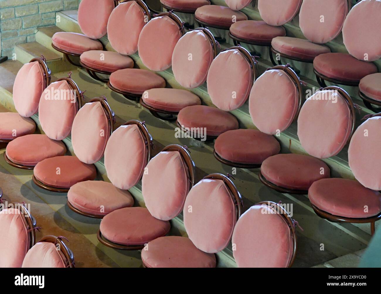 Spring Green, Wisconsin, USA. 17th May, 2024. The newly restored ...