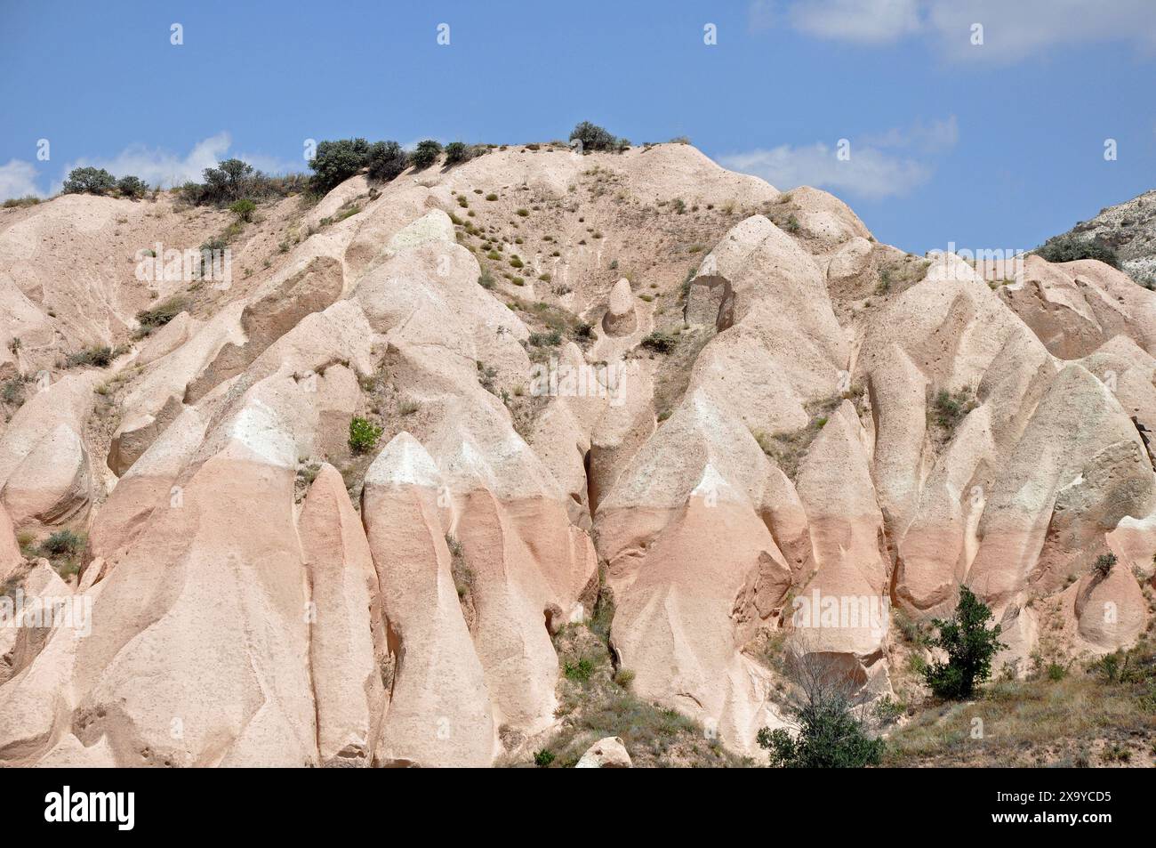 Red Rose Valley, Cappadocia, Goreme, Nevsehir Province, Turkey Stock ...