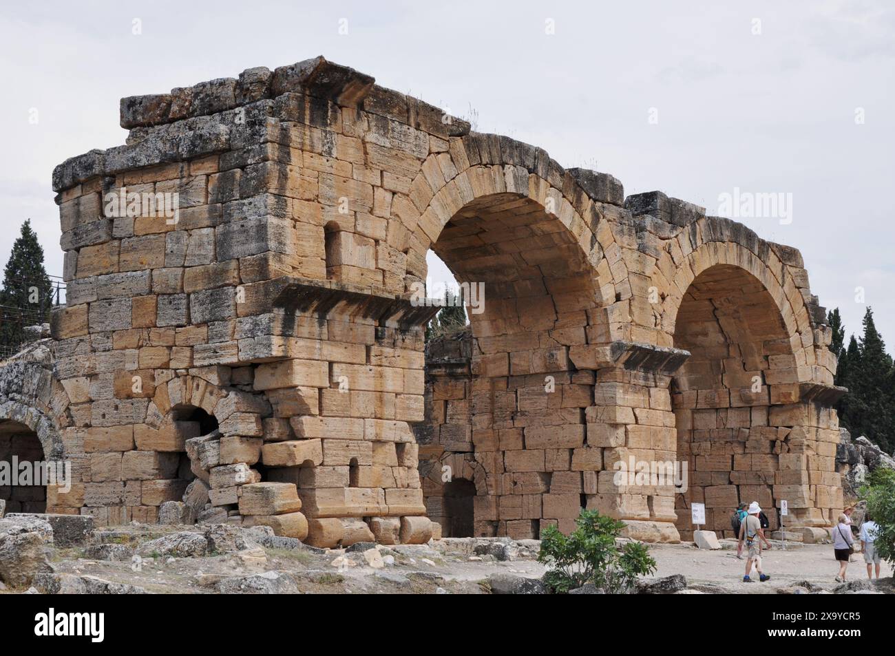 Triumphal Arch, Domitian Gate, Hierapolis Ancient Hellenistic Greek ...