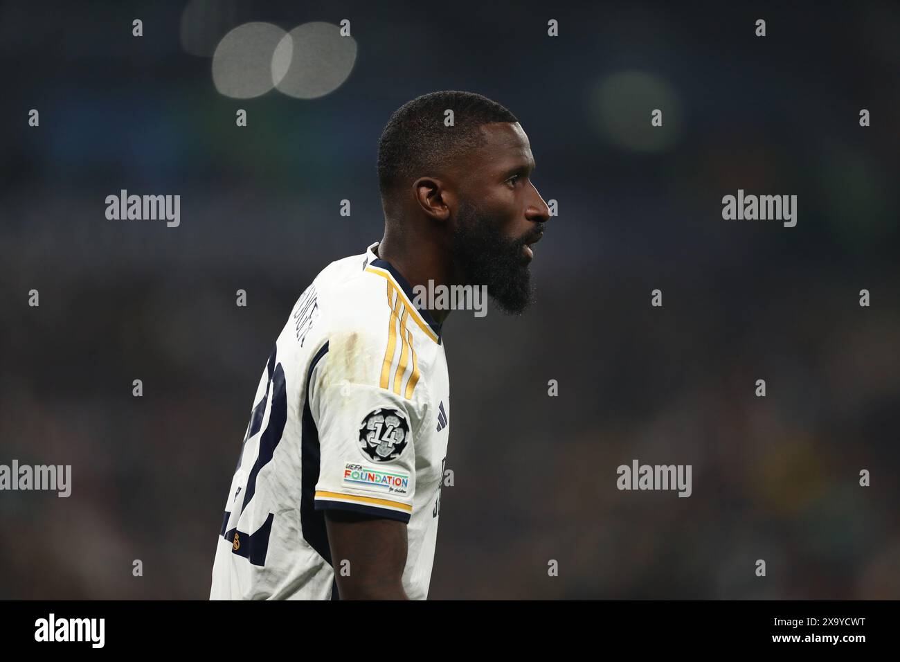 Antonio Rudiger of Real Madrid - Borussia Dortmund v Real Madrid, UEFA ...