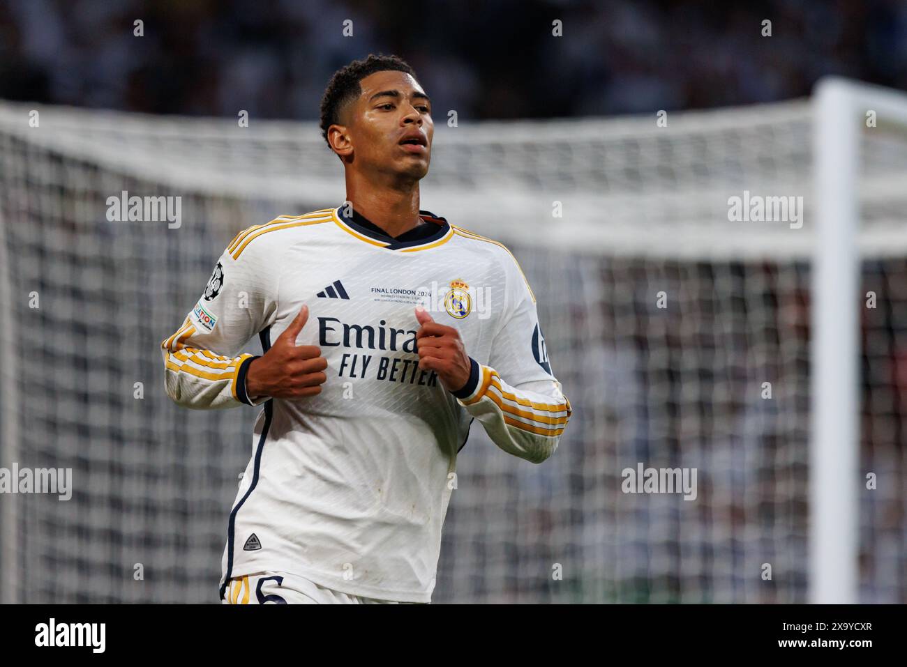 Jude Bellingham during Champions League 2024 final game between ...