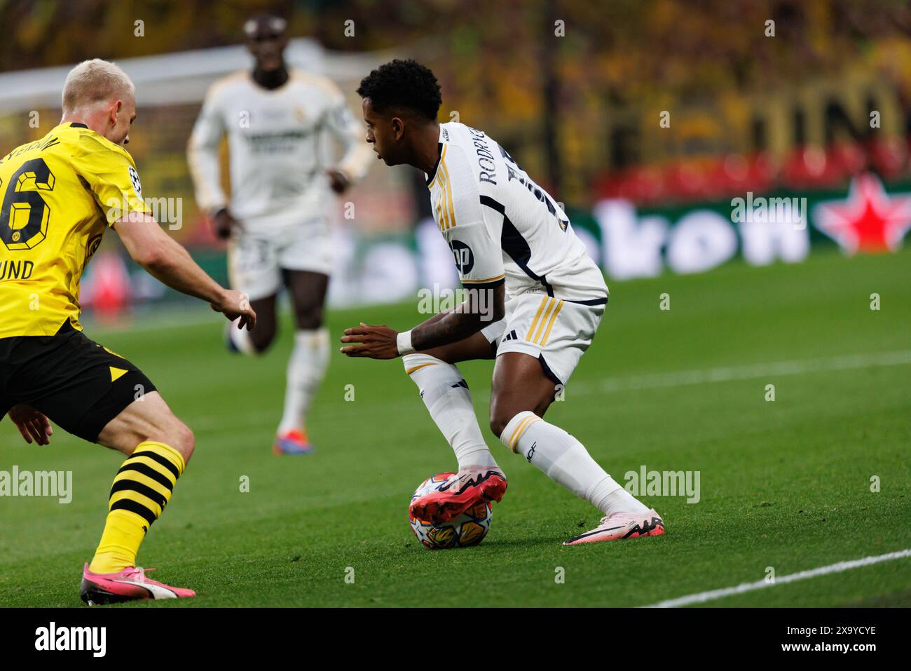 Rodrygo Goes during Champions League 2024 final game between Borussia ...