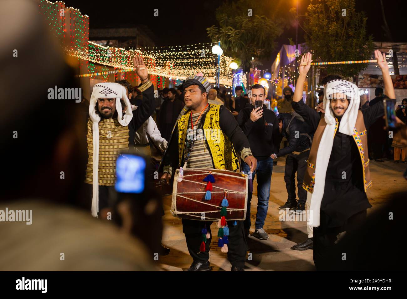 A scenic view of the Lok Mela festival in Islamabad, Pakistan Stock ...