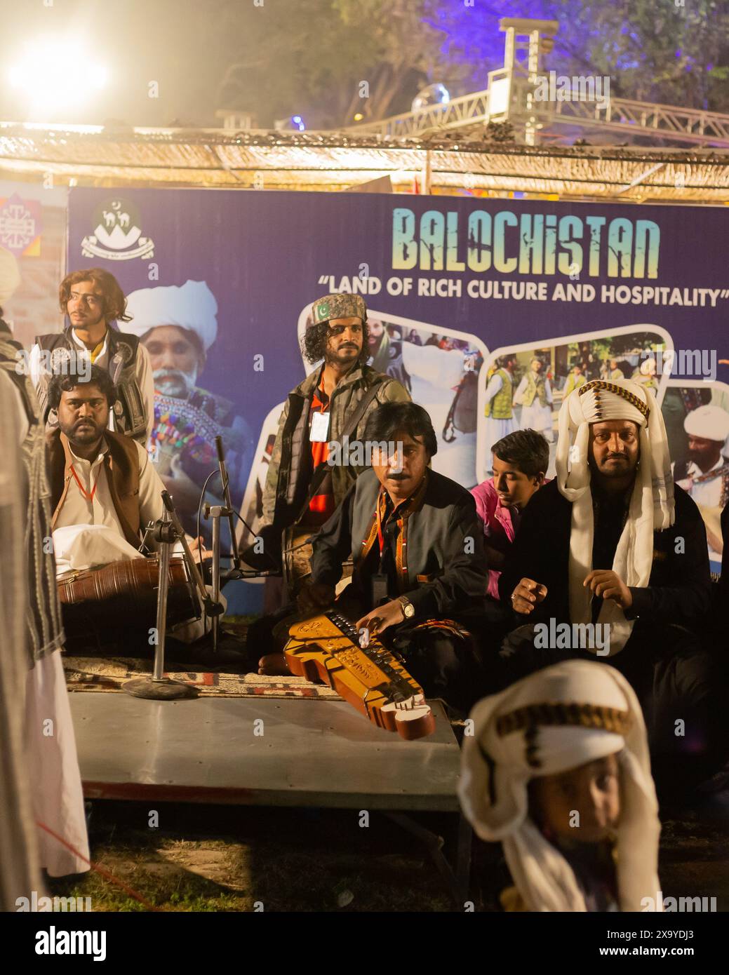 A scenic view of the Lok Mela festival in Islamabad, Pakistan Stock ...