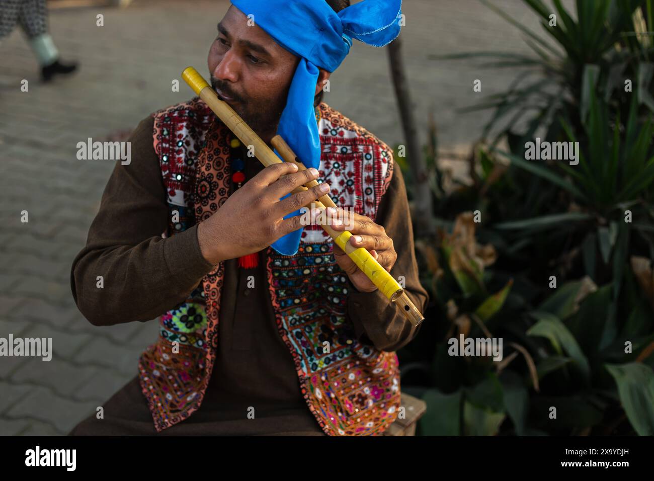 A scenic view of the Lok Mela festival in Islamabad, Pakistan Stock ...