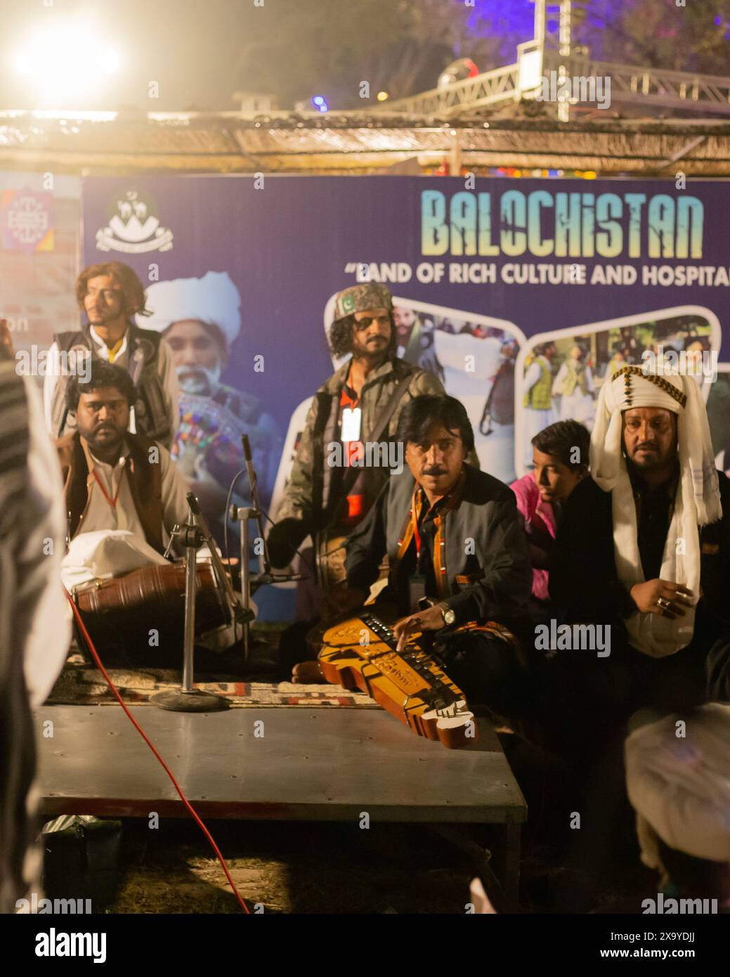 A scenic view of the Lok Mela festival in Islamabad, Pakistan Stock ...