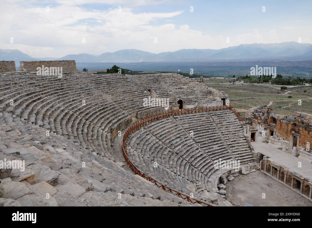 Ancient Roman Theatre, Hierapolis, Pamukkale, Denizli Province, Turkey Stock Photo - Alamy