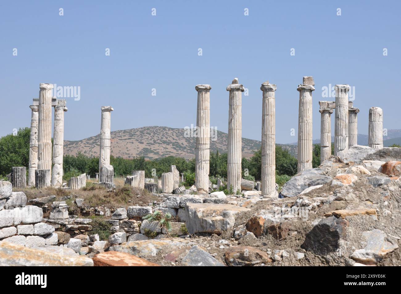 The Temple of Aphrodite, Aphrodisias Ancient City, Geyre, near Karacasu ...