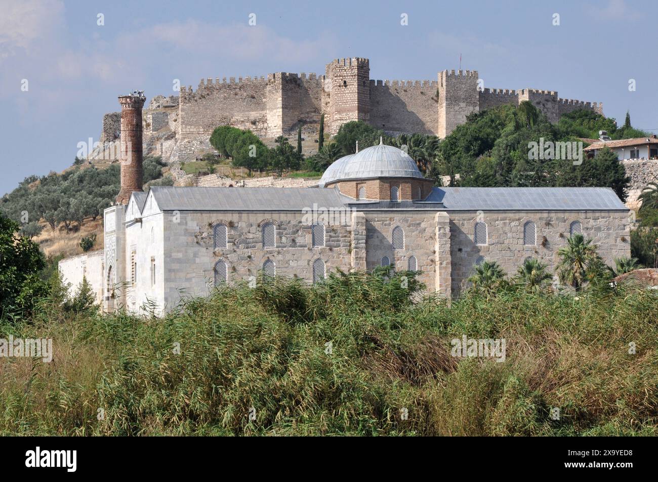 Isa Bey Camii Mosque and Byzantine Citadel of Ayasoluk, Selcuk, Izmir ...