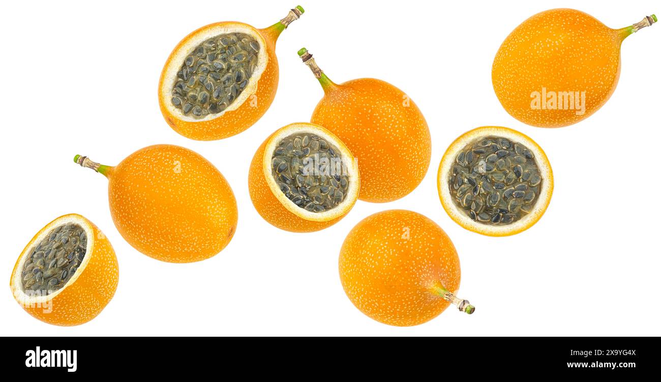 Sweet granadilla half fruit hi-res stock photography and images - Alamy