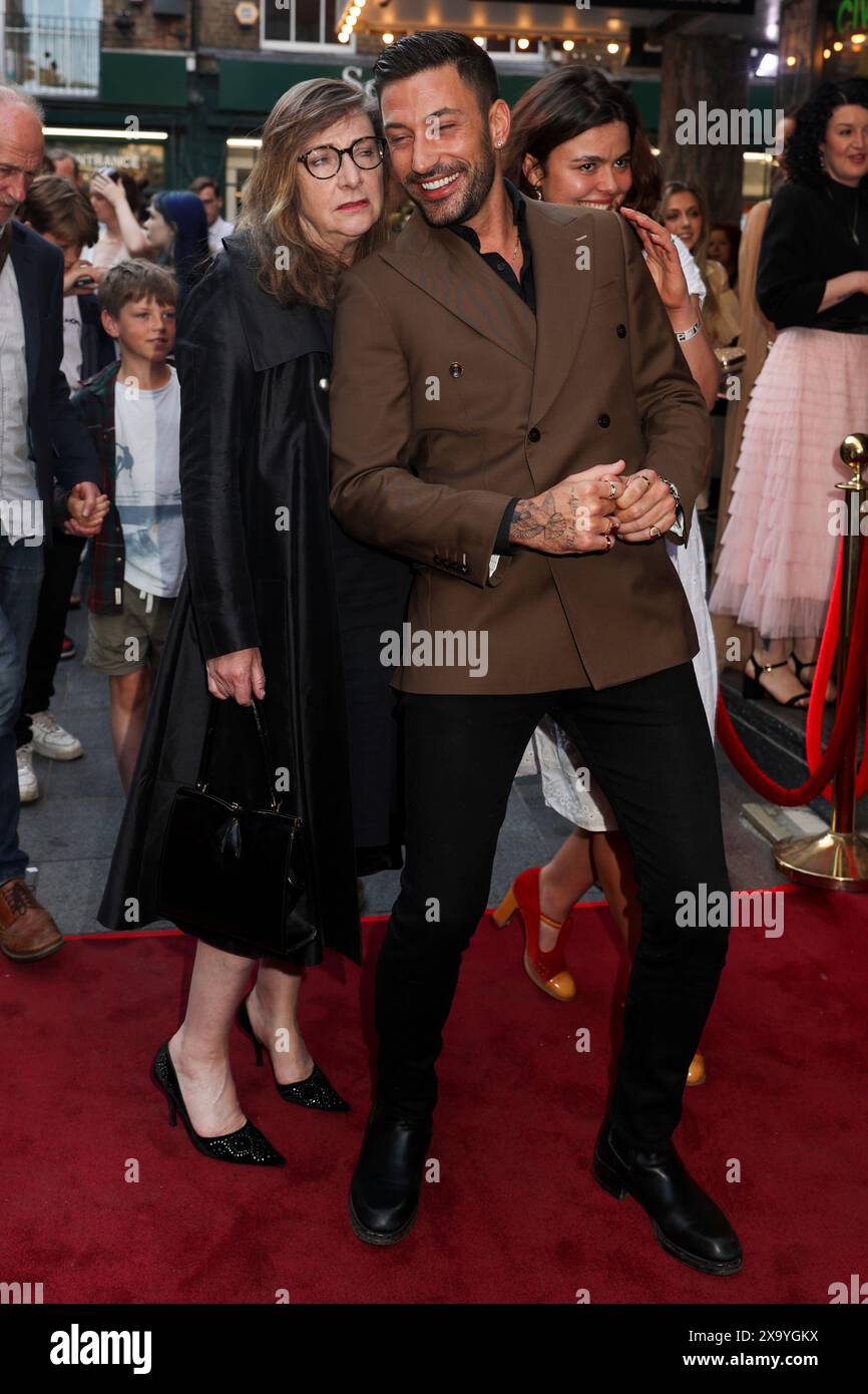 London Uk 02nd June 2024 Pauline Mclynn And Giovanni Pernice Attend
