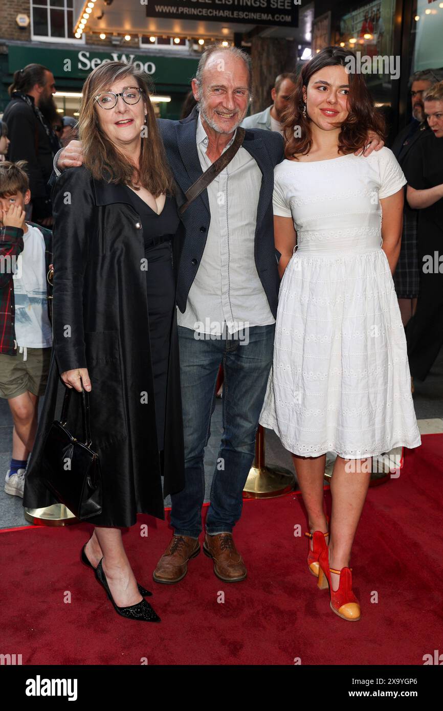 London, UK. 02nd June, 2024. Pauline McLynn, Stuart Bowman and Martha West attend the Man ...