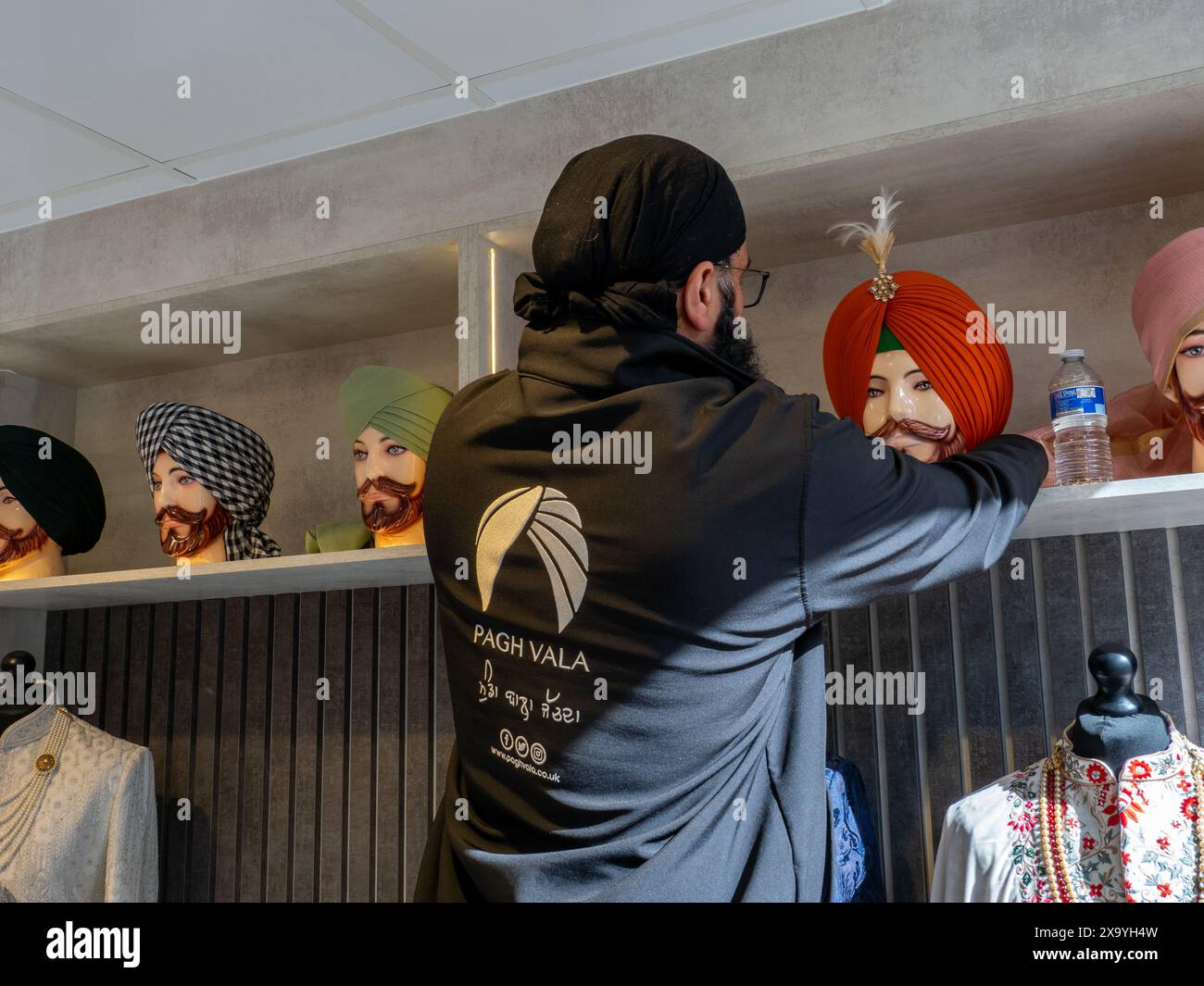 Shops along Soho Road, a multi cultural area of Birmingham, the UK's ...