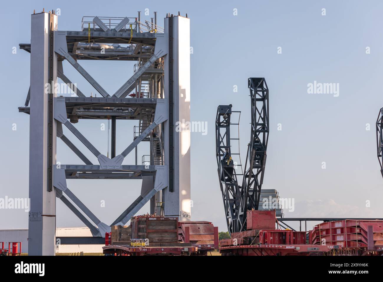 Kennedy Space Center, USA. 03rd June, 2024. At the KSC Florida barge ...