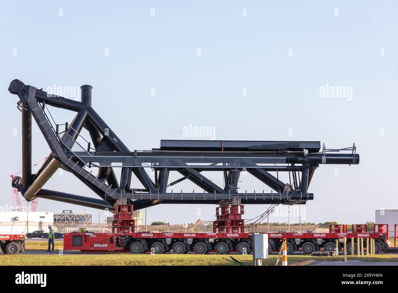Kennedy Space Center, USA. 03rd June, 2024. At the KSC Florida barge ...