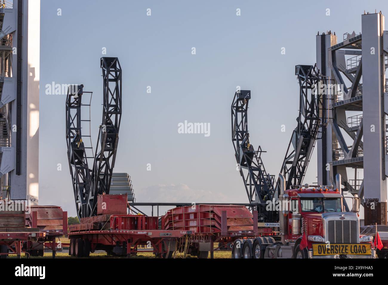 Kennedy Space Center, USA. 03rd June, 2024. At the KSC Florida barge ...