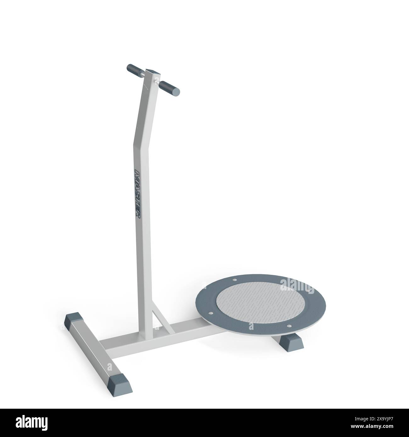 A 3D illustration of a static cardio step on a white background Stock ...