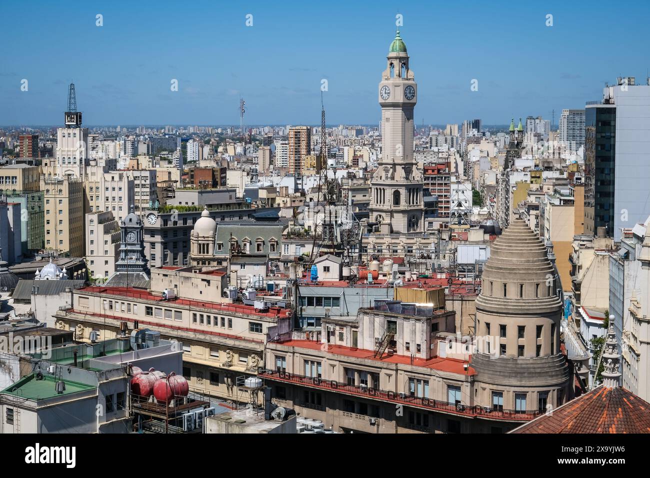 Buenos Aires, Argentina - View from the Mirador Guemes Gallery in the ...