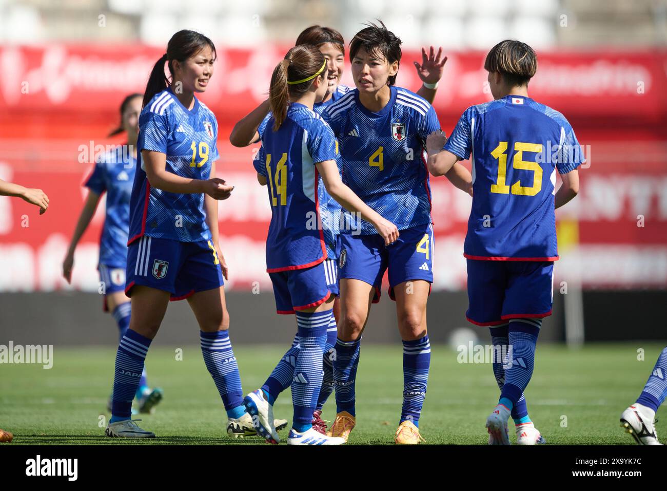 MURCIA, SPAIN - June 3: Aoba Fujino of Japan celebrates after scoring ...