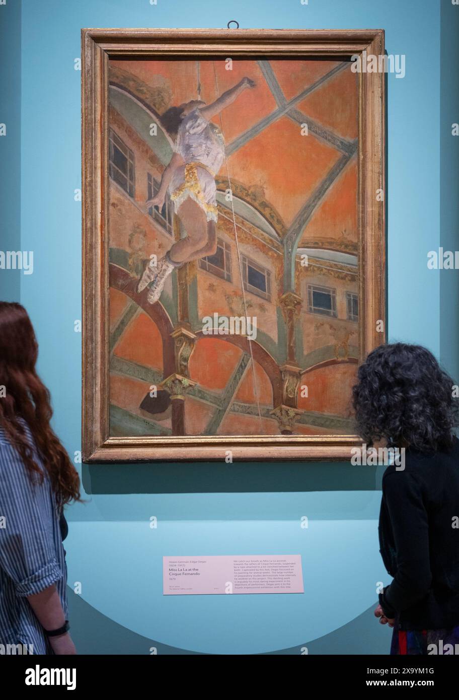 The National Gallery, London, UK. 3rd June, 2024. Discover Degas & Miss ...