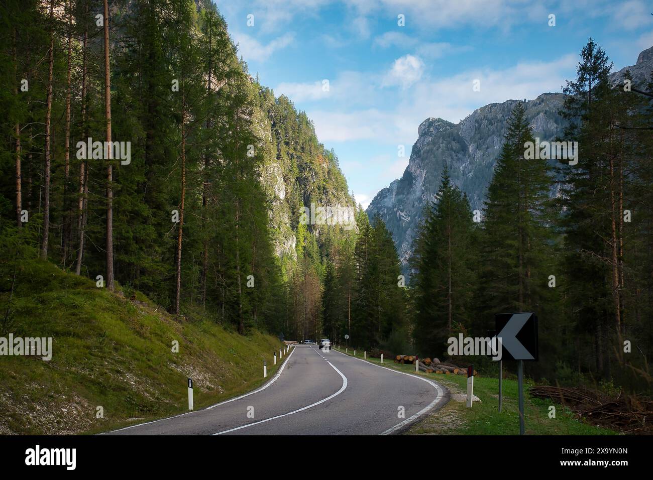 A rural pathway in South Tyrol, Italy Stock Photo - Alamy