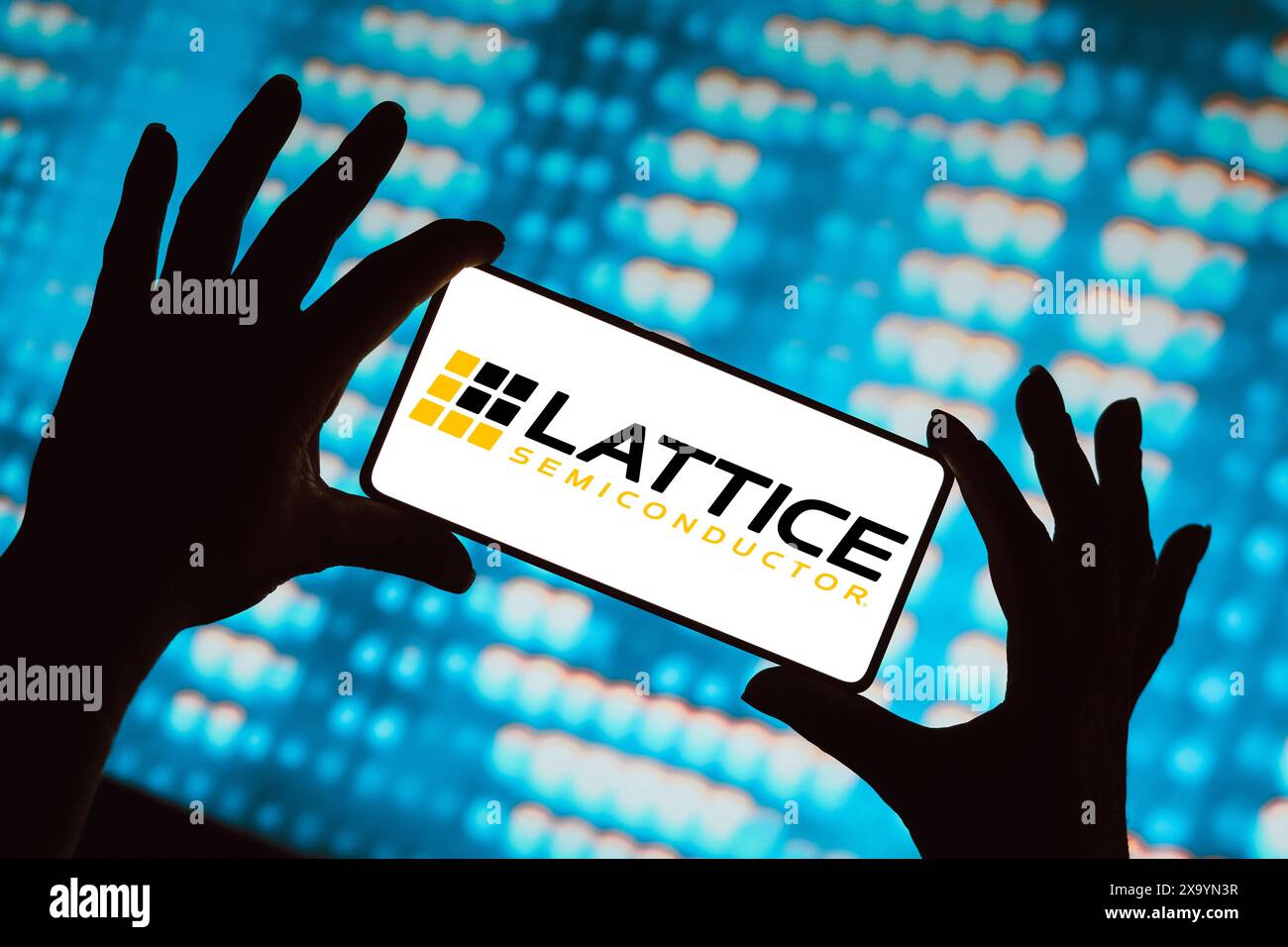 Brazil. 03rd June, 2024. In this photo illustration, the Lattice Semiconductor Corporation logo ...